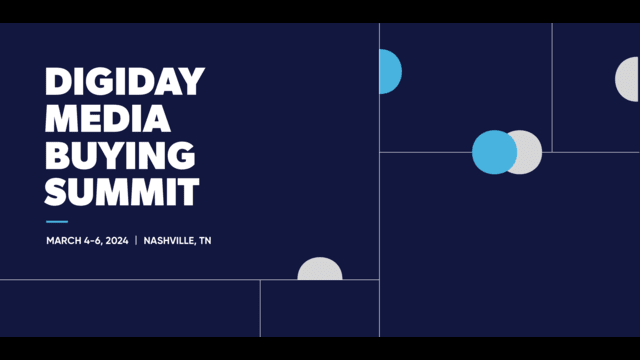 Digiday Media Buying Summit 2024